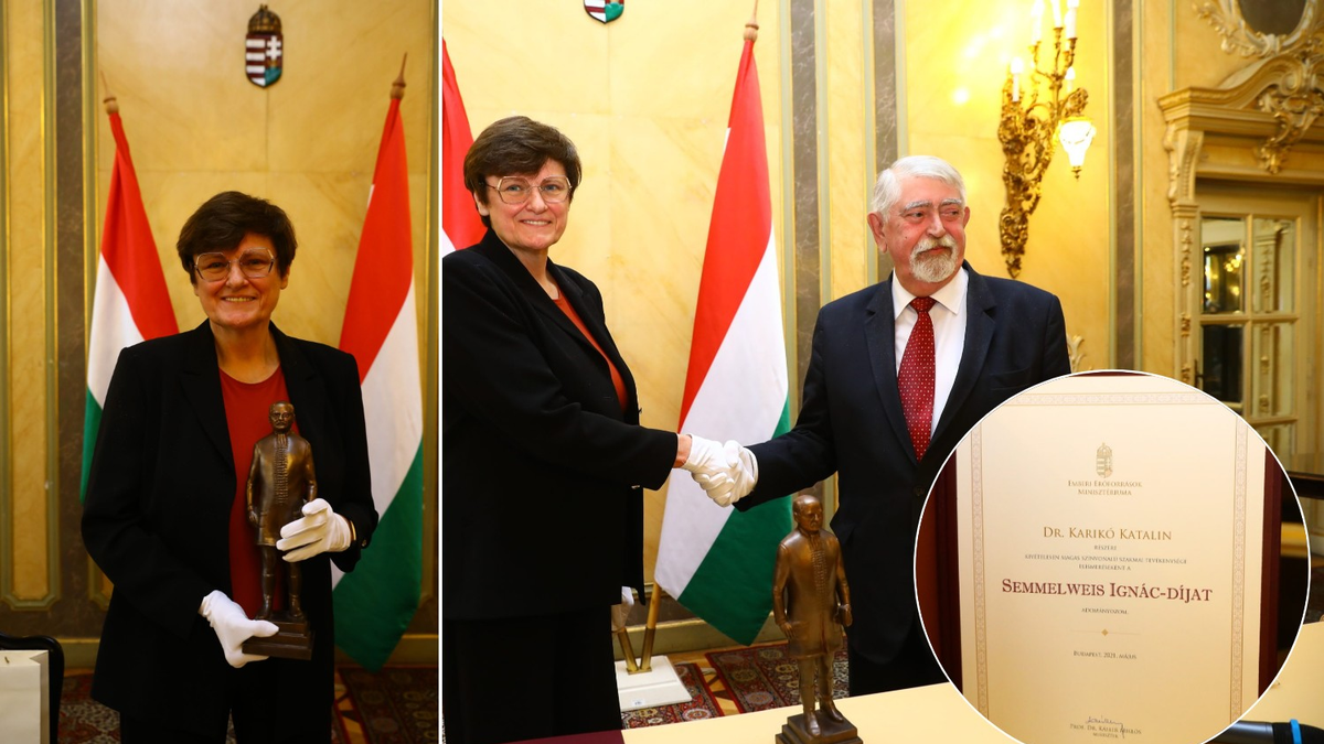 Karikó Katalin beírta nevét az orvostudomány történetébe - Videó!