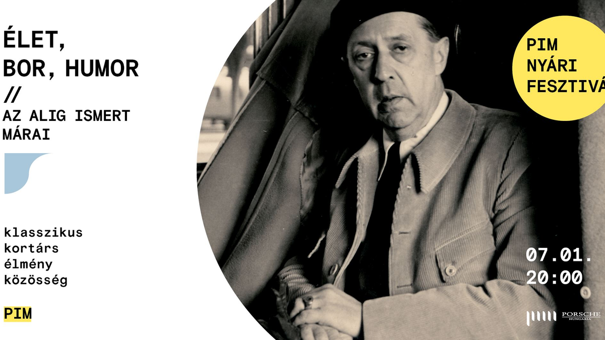 Élet, bor, humor – Az alig ismert Márai