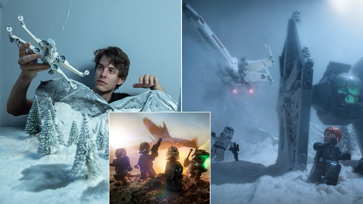 Lampert Benedek az első magyar, aki a Legónak fotózhat – Képek!