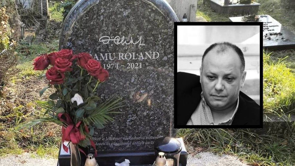 Ezt találtuk Damu Roland sírján - Videó!