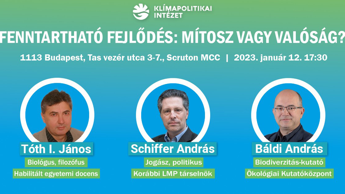 Fenntartható fejlődés: mítosz vagy valóság?