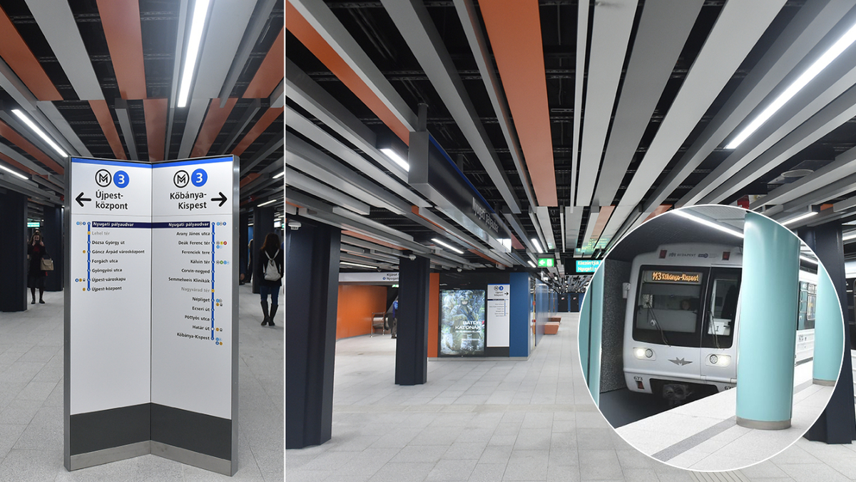 Újraindult az M3-as metró a teljes vonalon: megnéztük, milyenek lettek ...