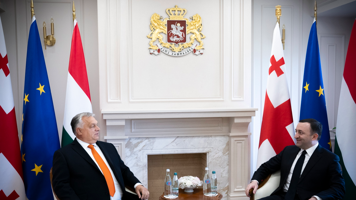 Orbán Viktor Georgia miniszterelnökével tárgyalt a politikai és a ...