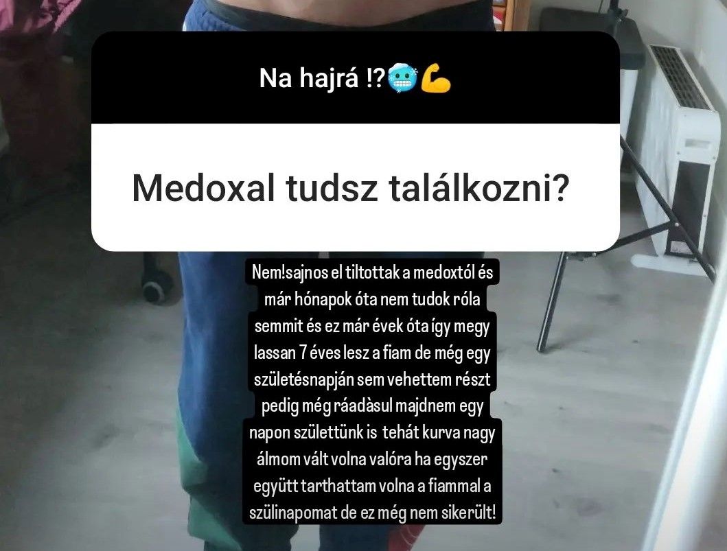 Hónapok óta nem látta a kisfiát Mandula Ádám